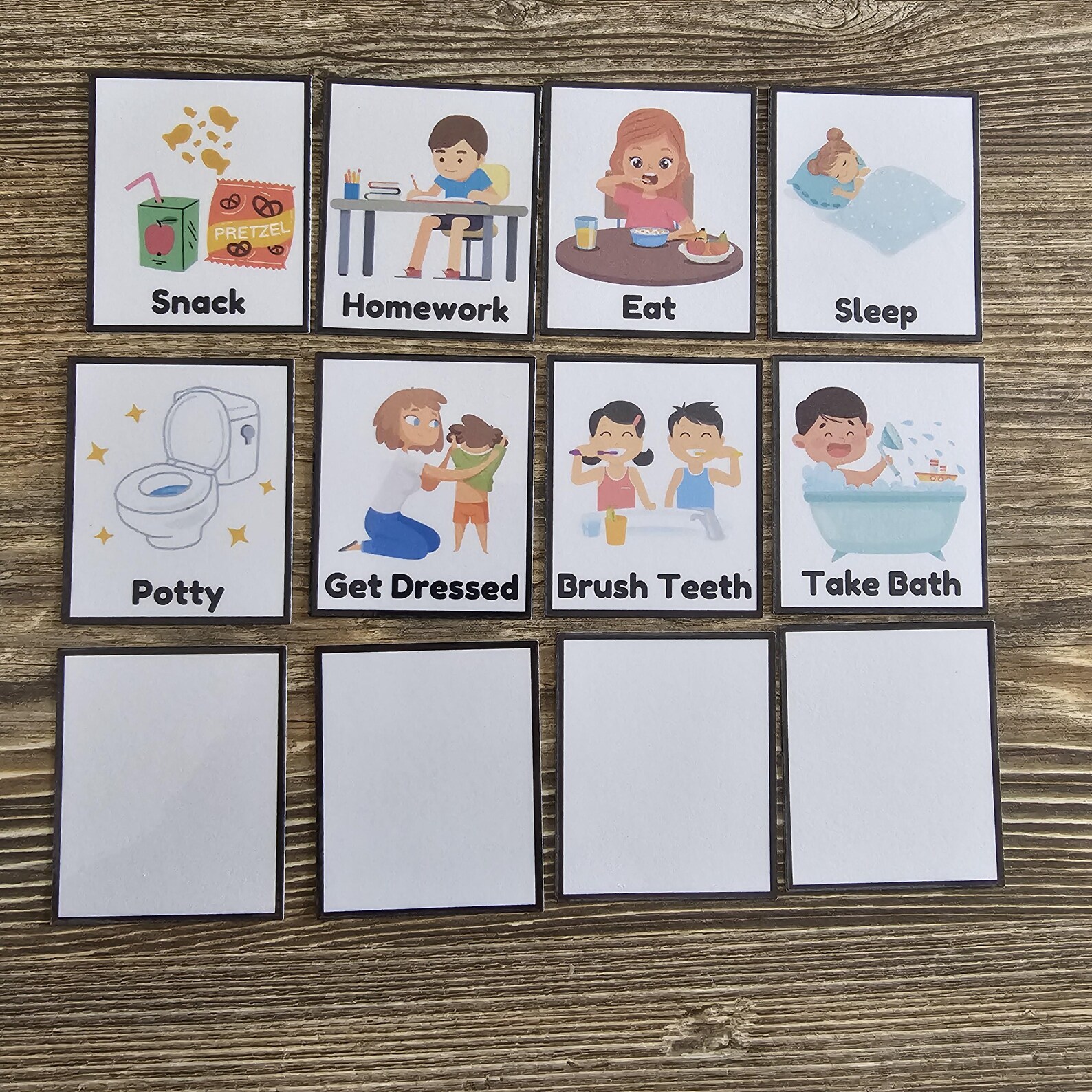 Daily Visual Schedule - Etsy