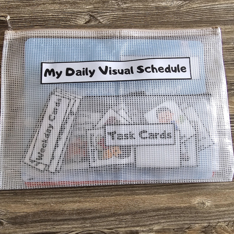 Daily Visual Schedule - Etsy
