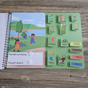 A Day at the Park Adaptive Learning Book - Etsy