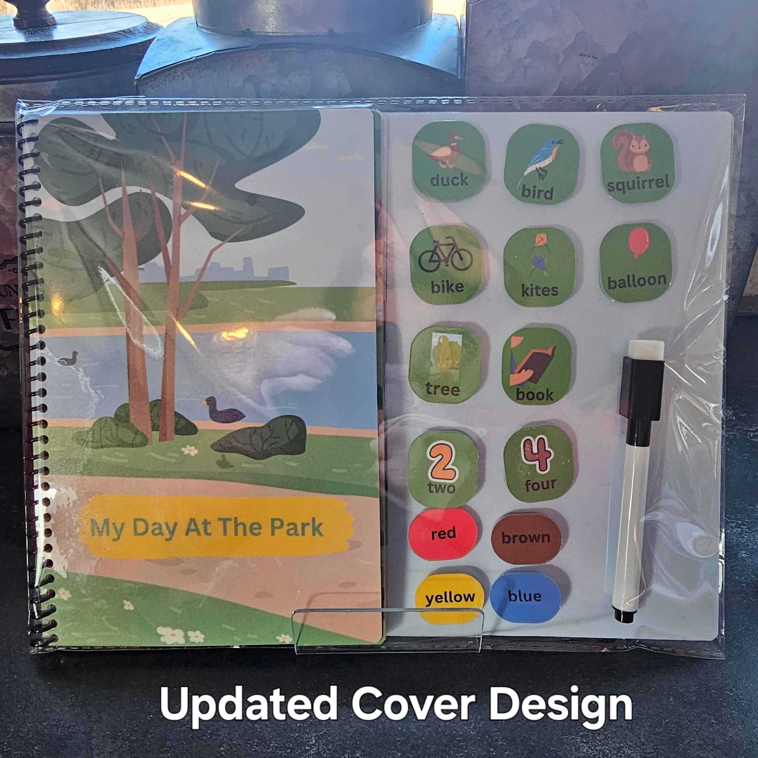 A Day at the Park Adaptive Learning Book - Etsy