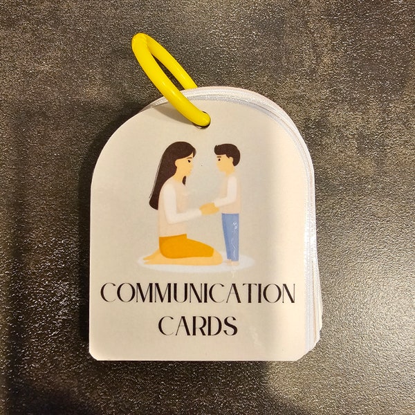 Communication Cards (You'll Love) - Etsy