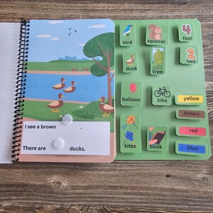 A Day at the Park Adaptive Learning Book - Etsy
