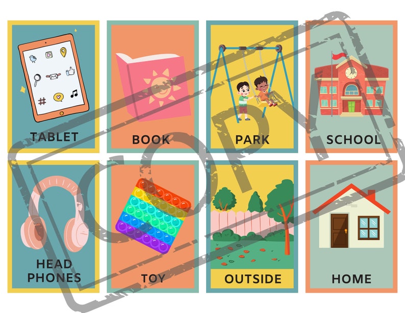 Communication Cards Instant Download Printable - Etsy