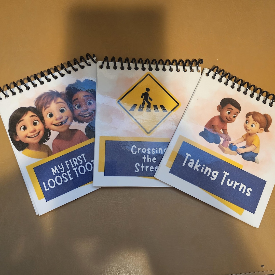 Mini Social Stories– Laminated & Spiral Bound - Etsy