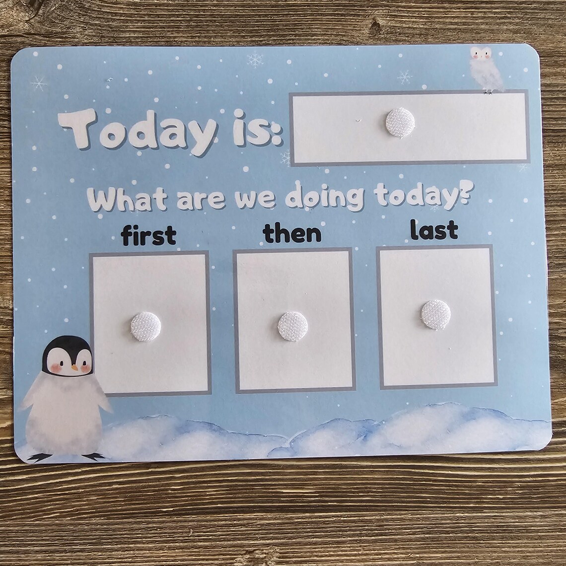Daily Visual Schedule - Etsy