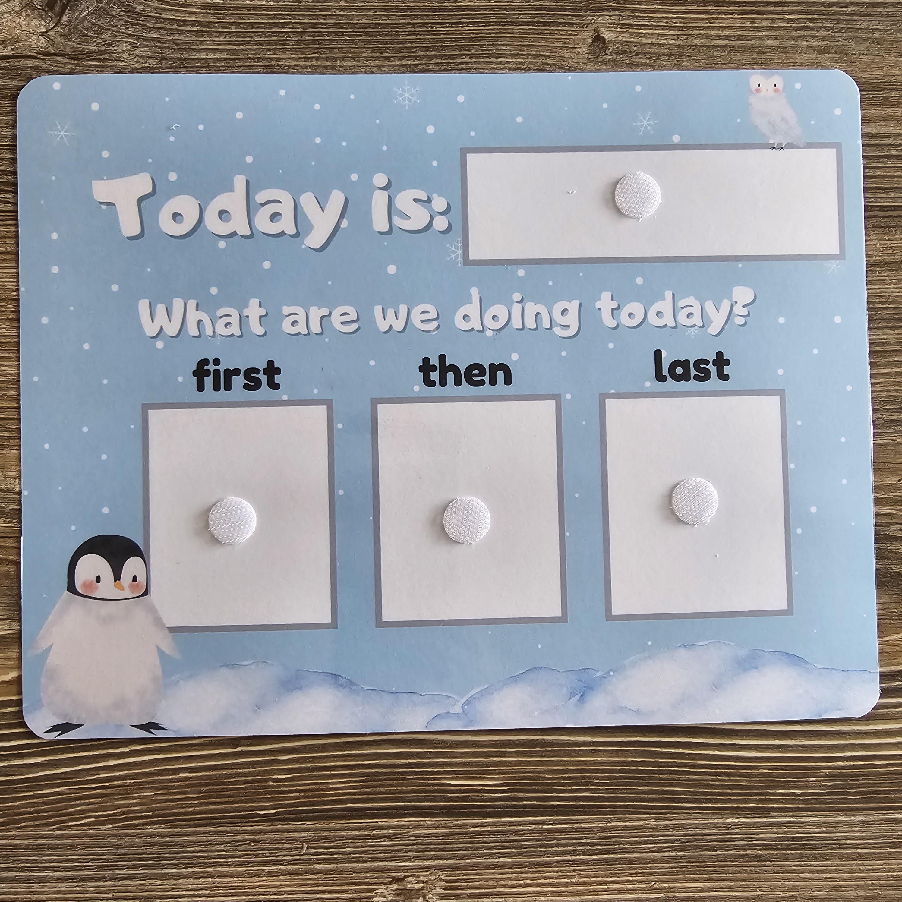 Daily Visual Schedule - Etsy