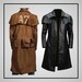 Handmade Inspired NCR Veteran Ranger Coat A7 Duster Brown Long Trench ...