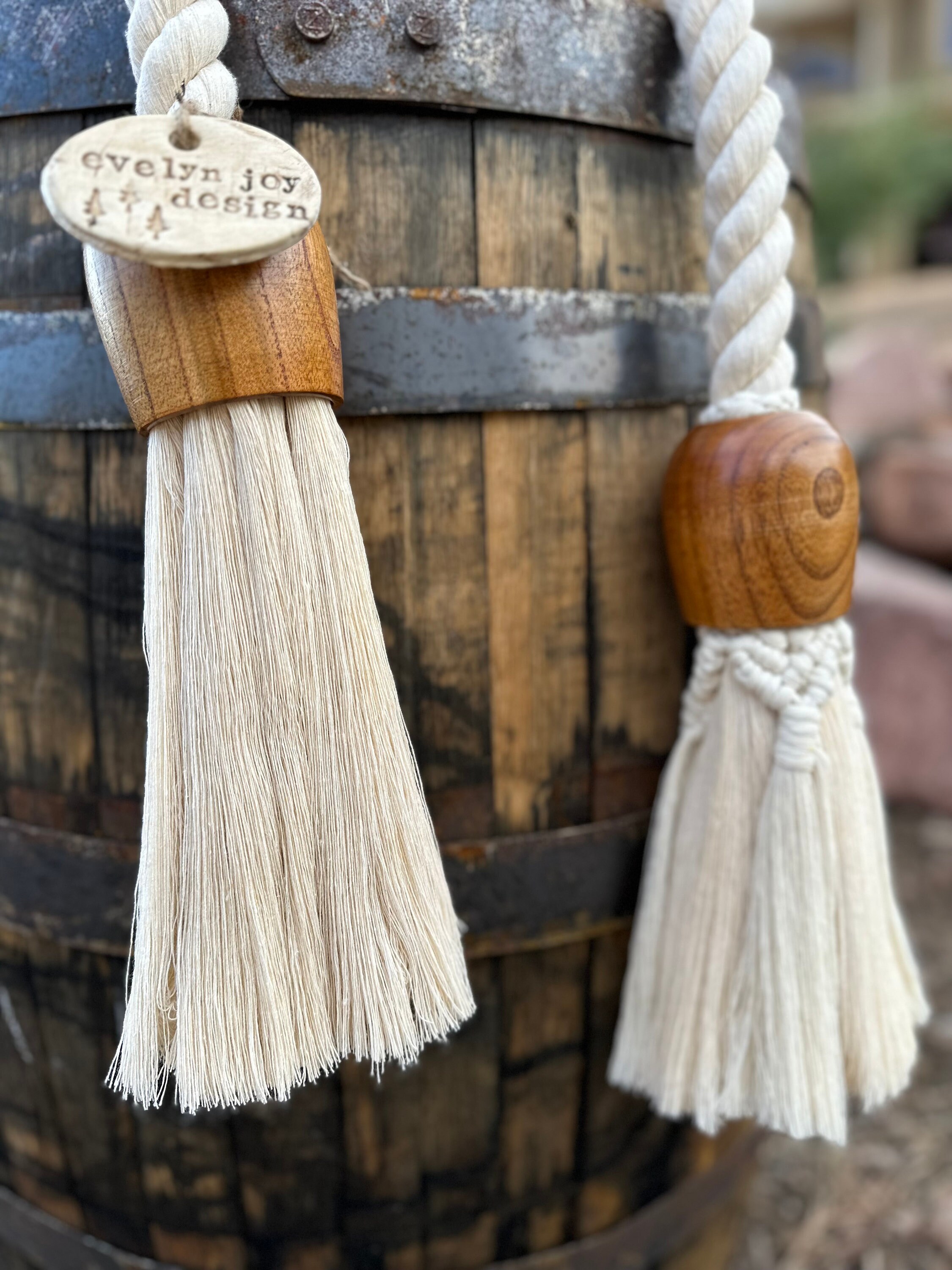 Giant Macrame Tassels - Etsy