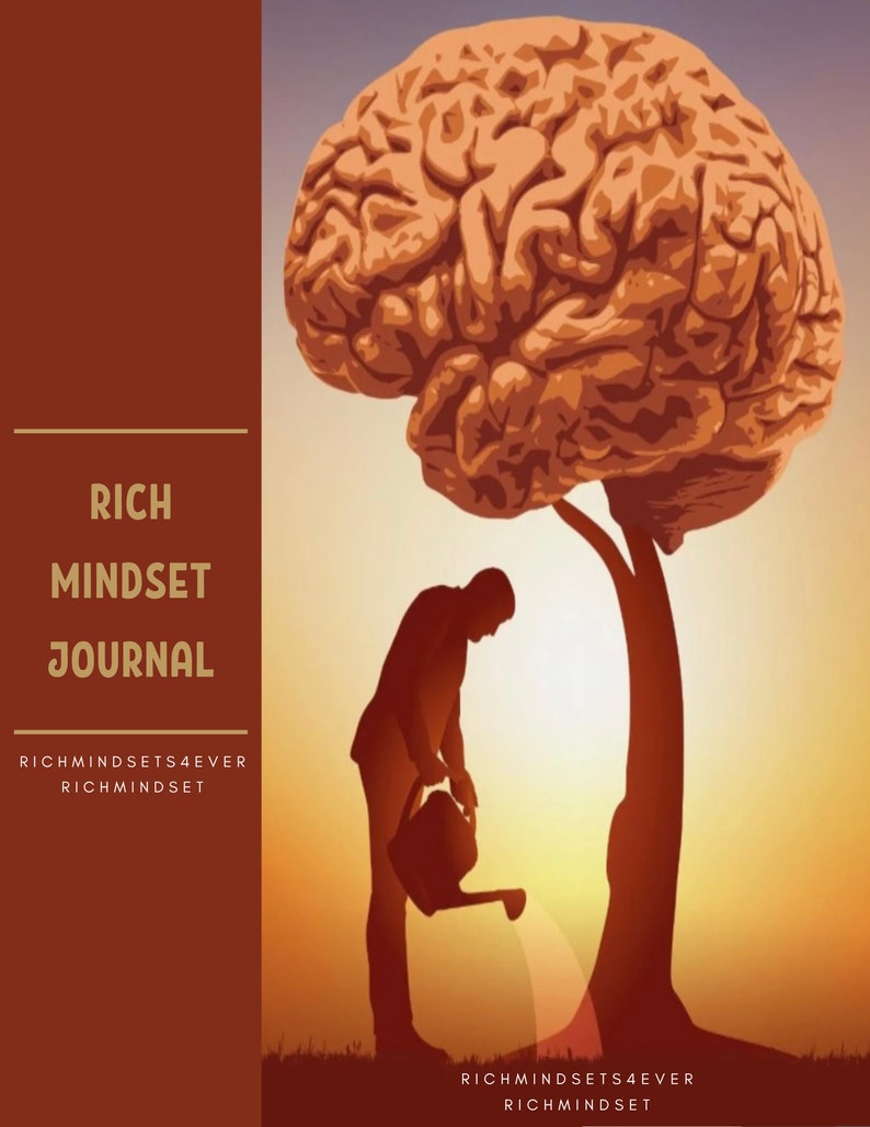 Digital Rich Mindset Gratitude Journal Printable Daily Diary - Etsy