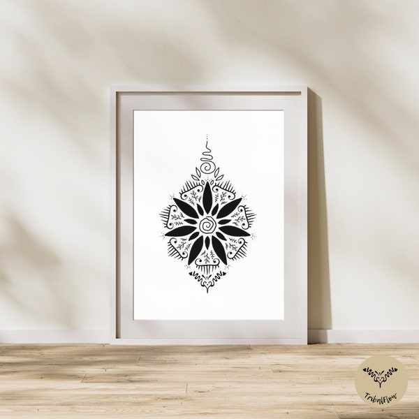 Tribal Poster - Etsy