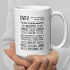 INFJ Introvert Vinyl Stickers Set of 7 | Bubble-free Stickers for ...