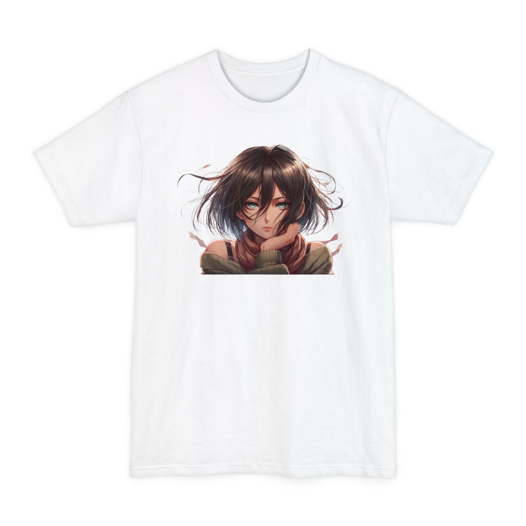 LT Size Mikasa Ackerman Attack on Titan Shirt Aot Mikasa Ackerman ...