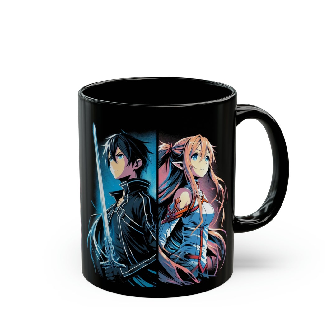 Kirito & Asuna Anime Mug: Sword Art Online (SAO) 11oz Mug - Etsy Australia