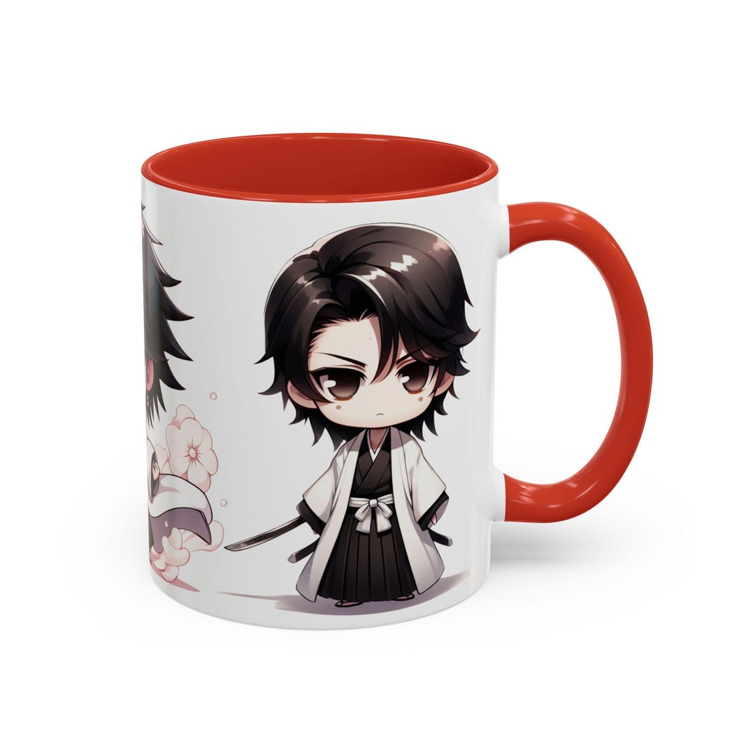 Bleach Aizen Chibi Mug: Anime Lover Gift, Kawaii Coffee Mug - Etsy