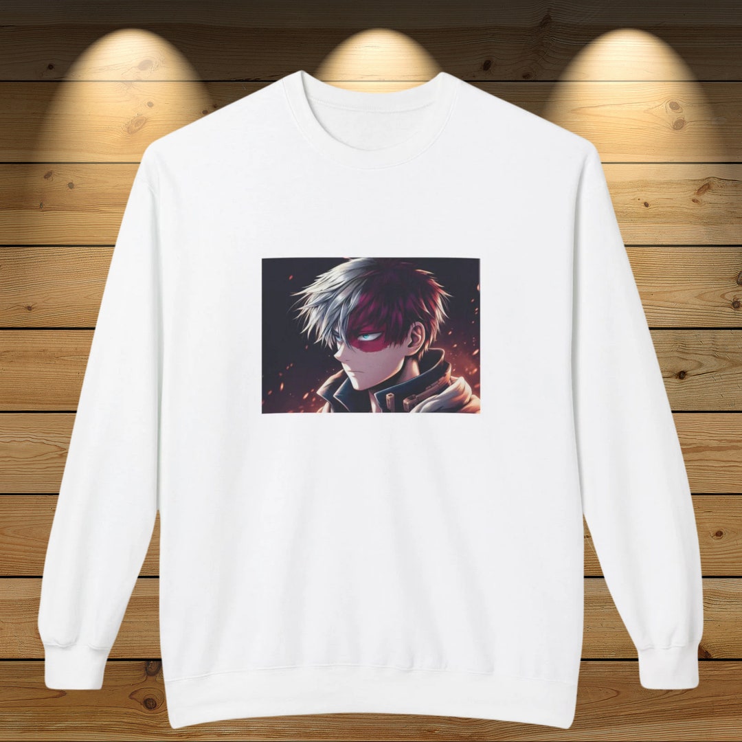 Shoto Todoroki My Hero Academia Sweatshirt Mha Shoto Todoroki My Hero ...