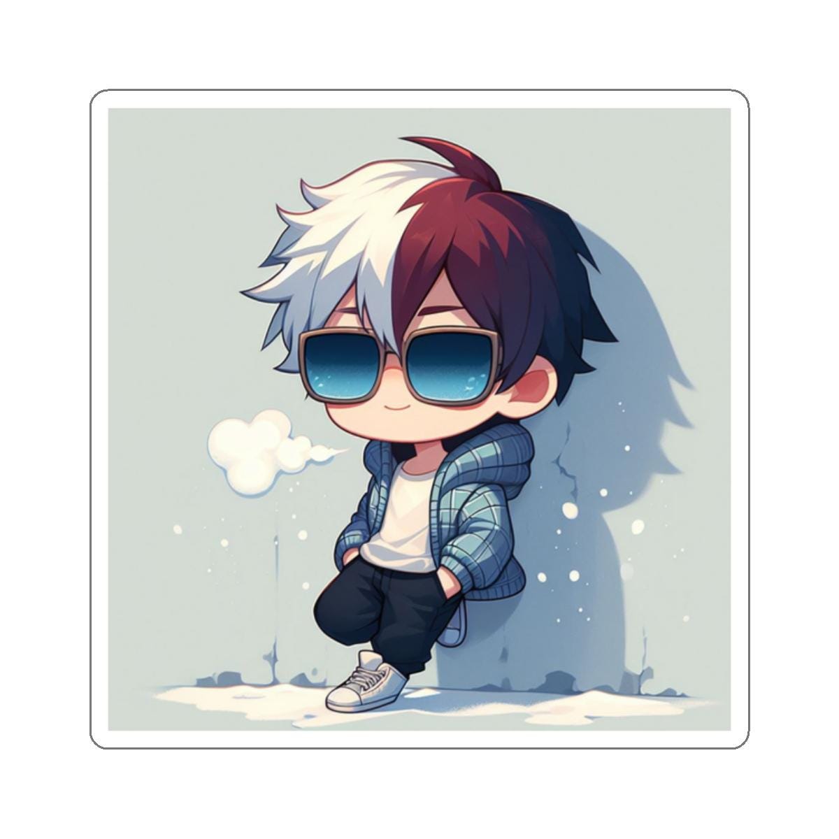 Todoroki Sticker + 3 Random Sticker !! | My Hero Academia Anime ...