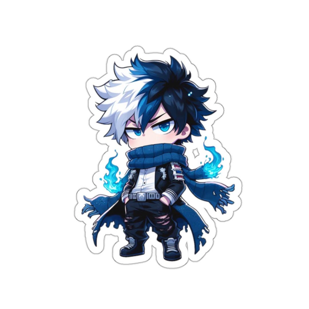 Dabi My Hero Academia Anime Character Sticker | Dabi Sticker | Boku No ...