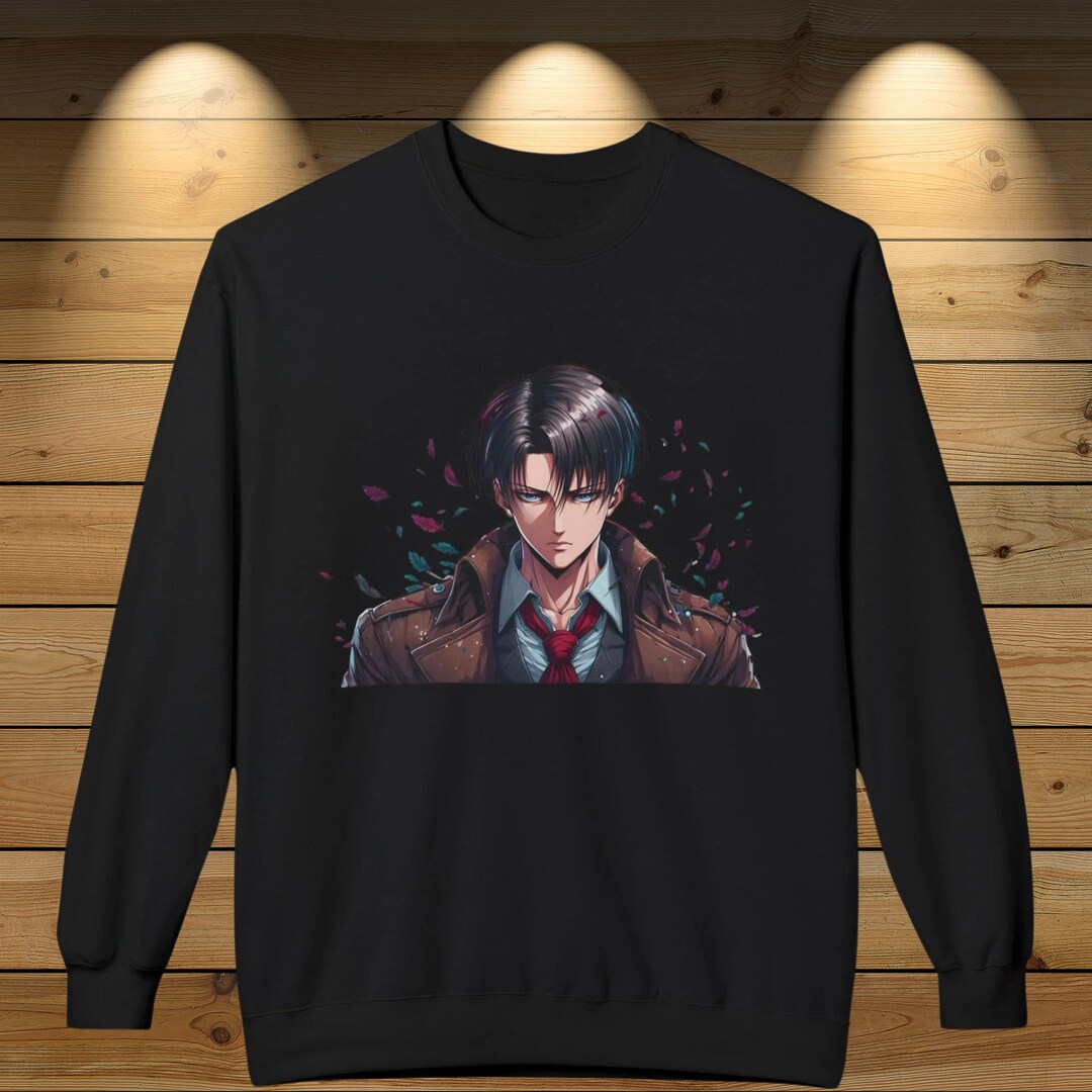 Levi Ackerman Attack on Titan Sweatshirt Aot Levi Ackerman Attack on ...