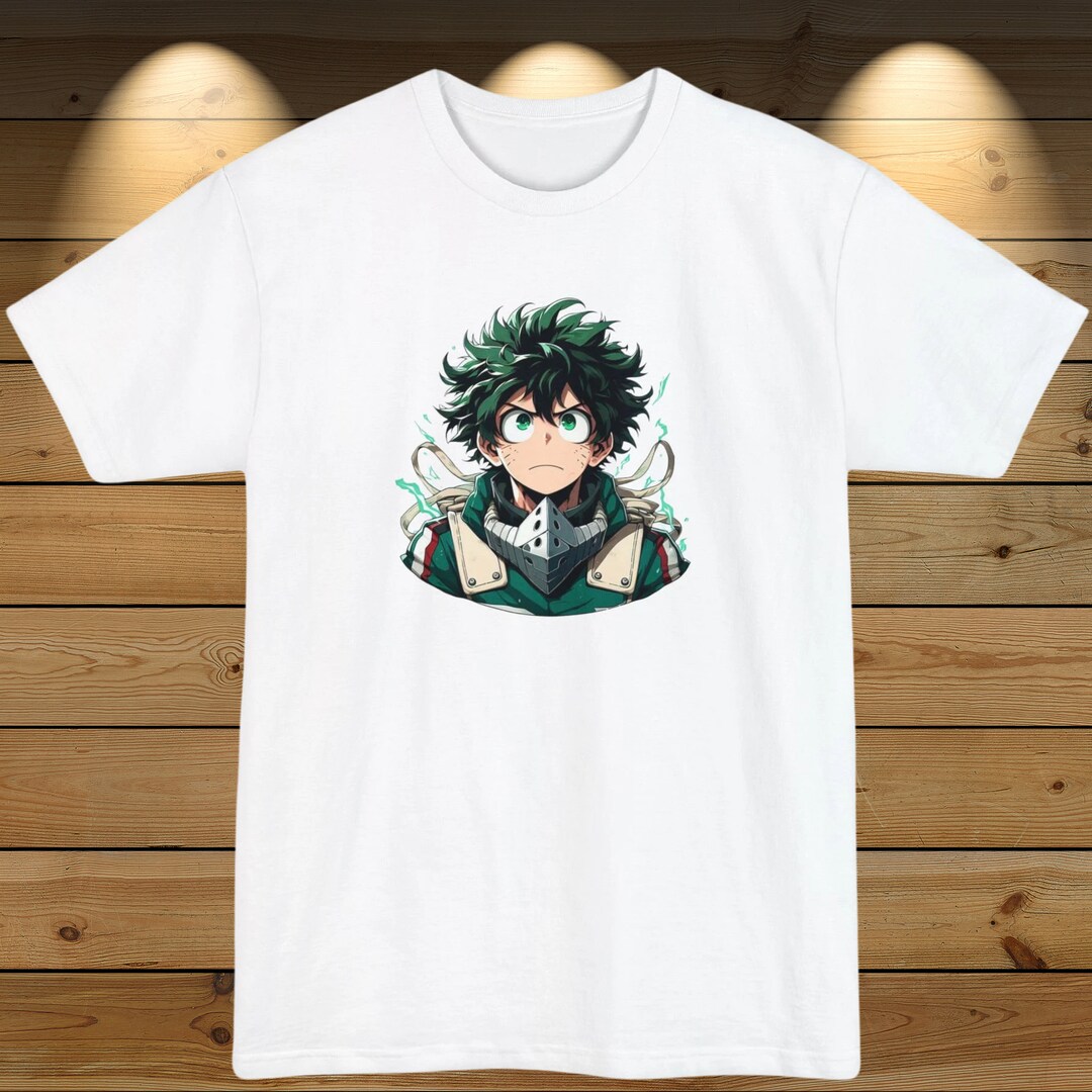 LT Size Midoriya Izuku My Hero Academia Shirt Mha Midoriya Izuku My ...