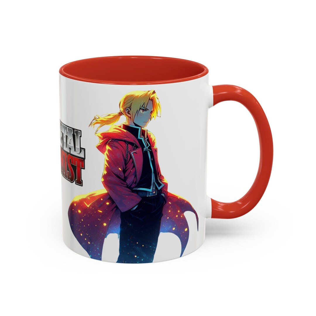 Fullmetal Alchemist Edward Mug: Anime Gift, 11oz Ceramic - Etsy