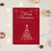Printable Merry Christmas and Happy New Year Card - Etsy