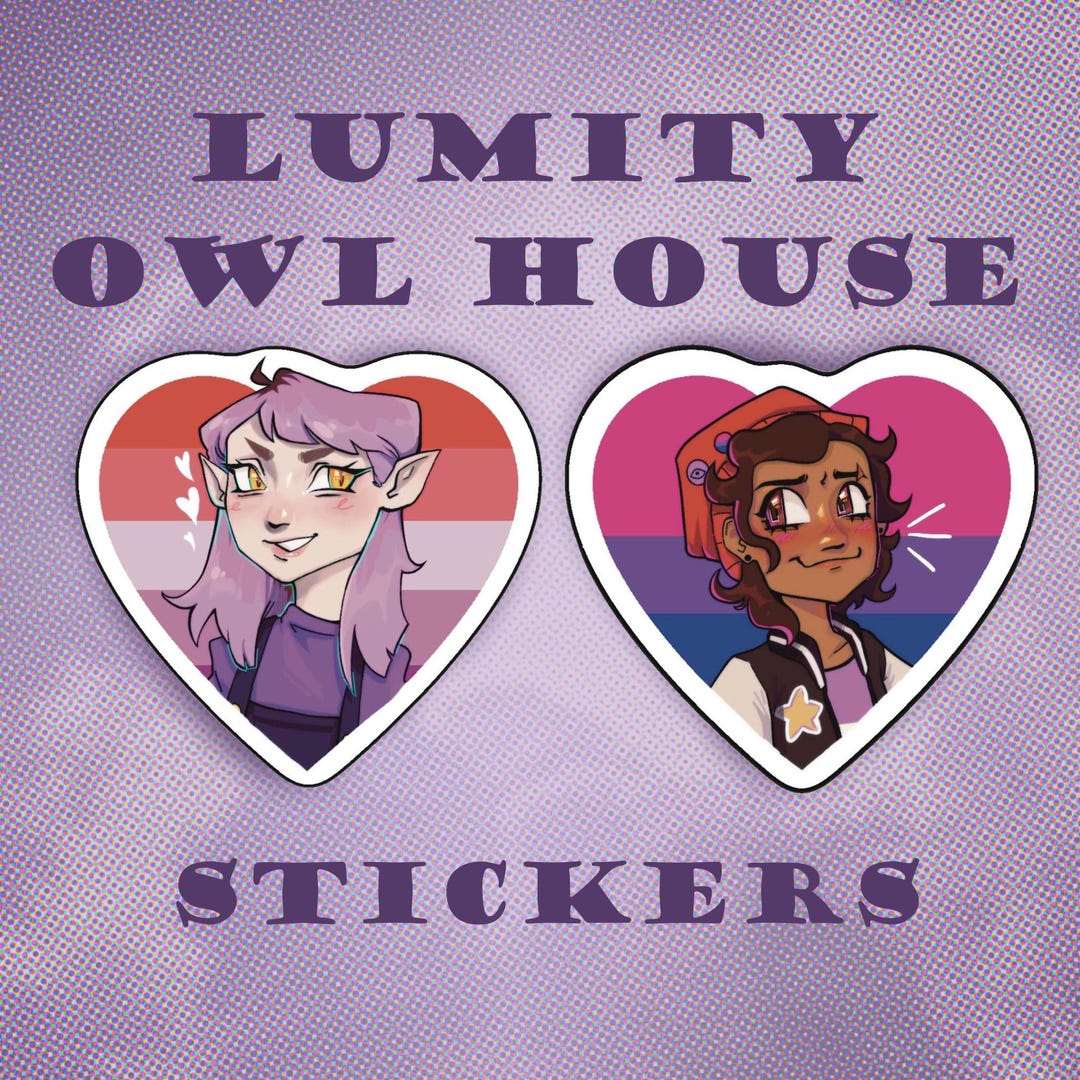 Owl House Lumity Stickers - Etsy