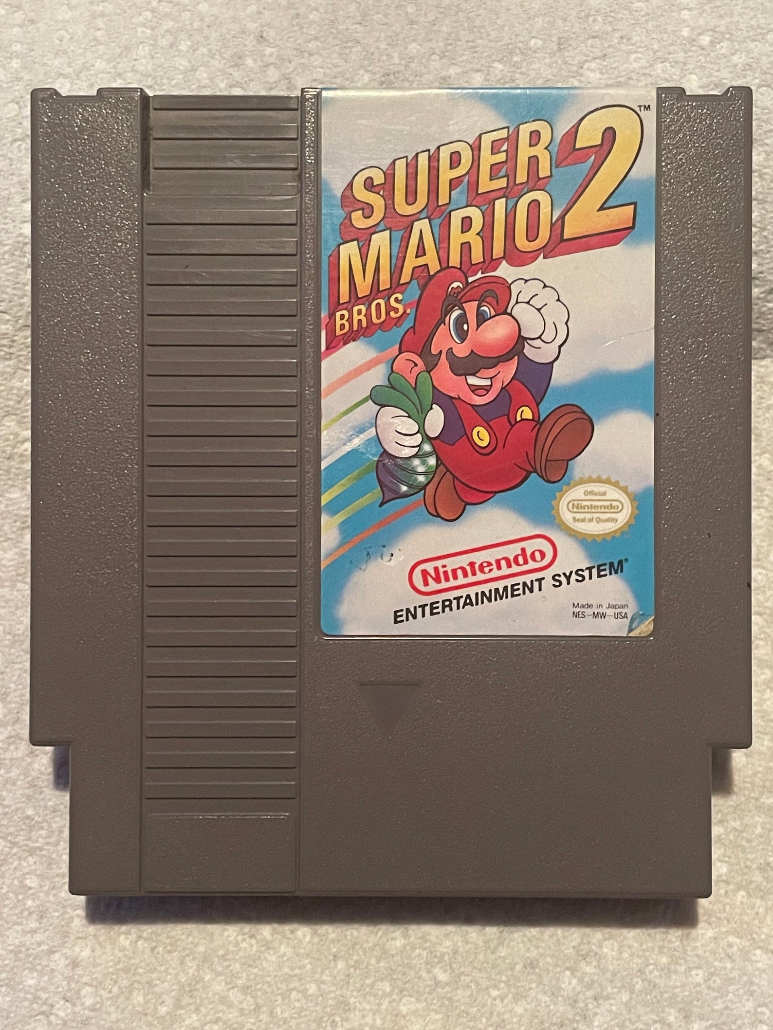 Vintage Nintendo Entertainment System NES Super Mario Brothers Bros. 2 ...