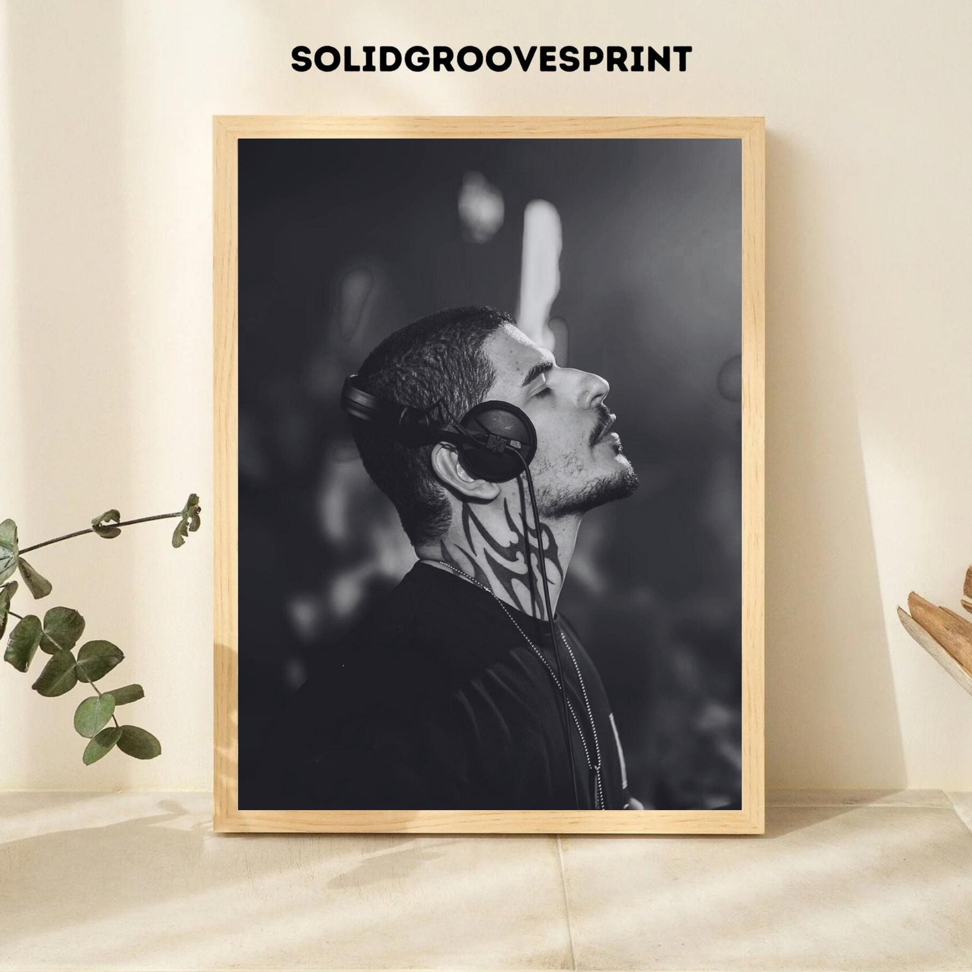 Music Poster Featuring DJ Vintage Culture, Vibes, Ideal Home Bar or ...