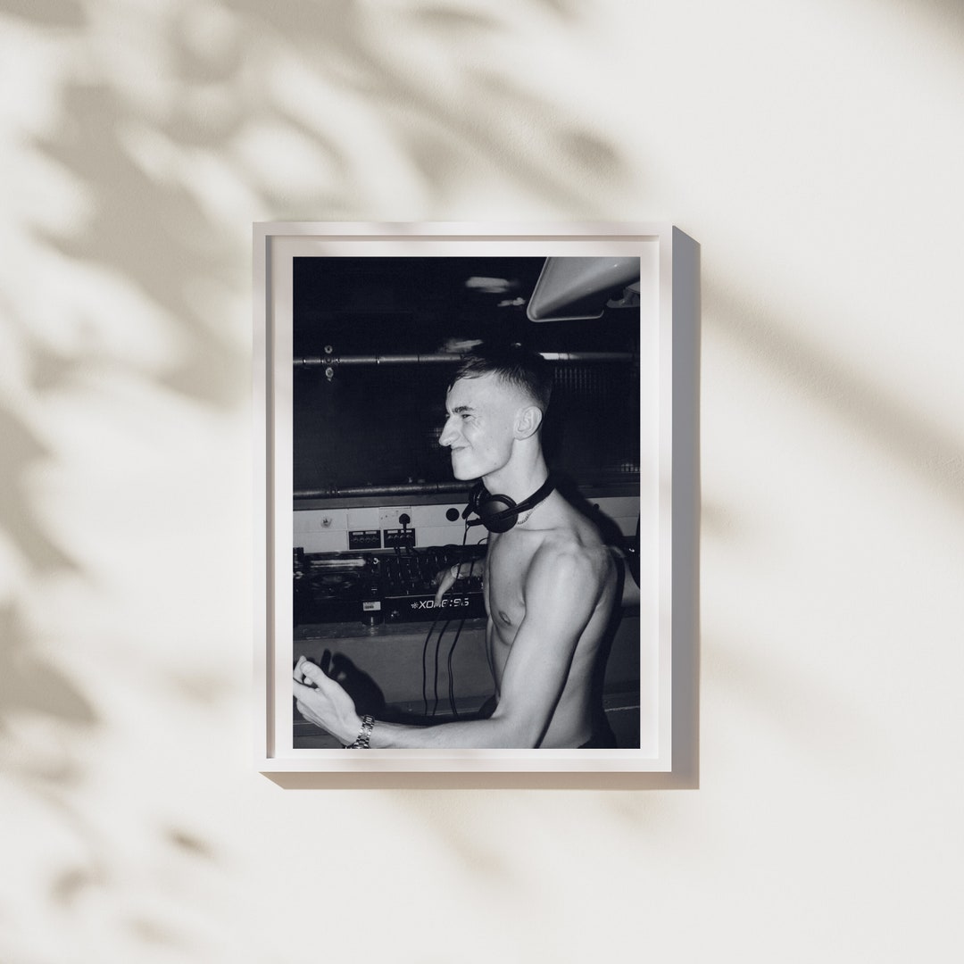 Techno Rave Music Poster DJ Azyr Art Print Perfect for Home Decor ...