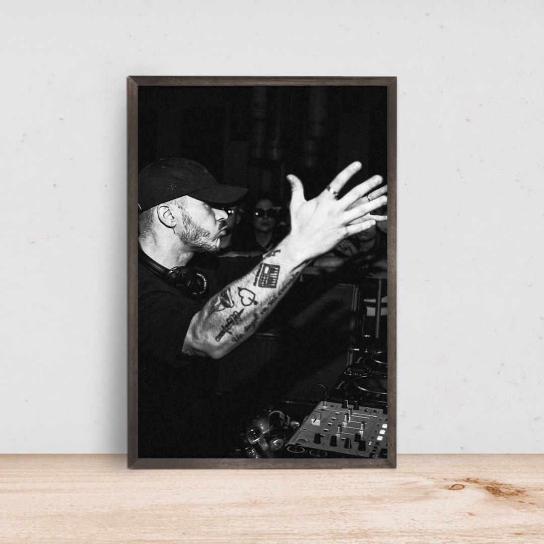DJ NICO Moreno Techno Music House Music Music Print Set Music Poster ...