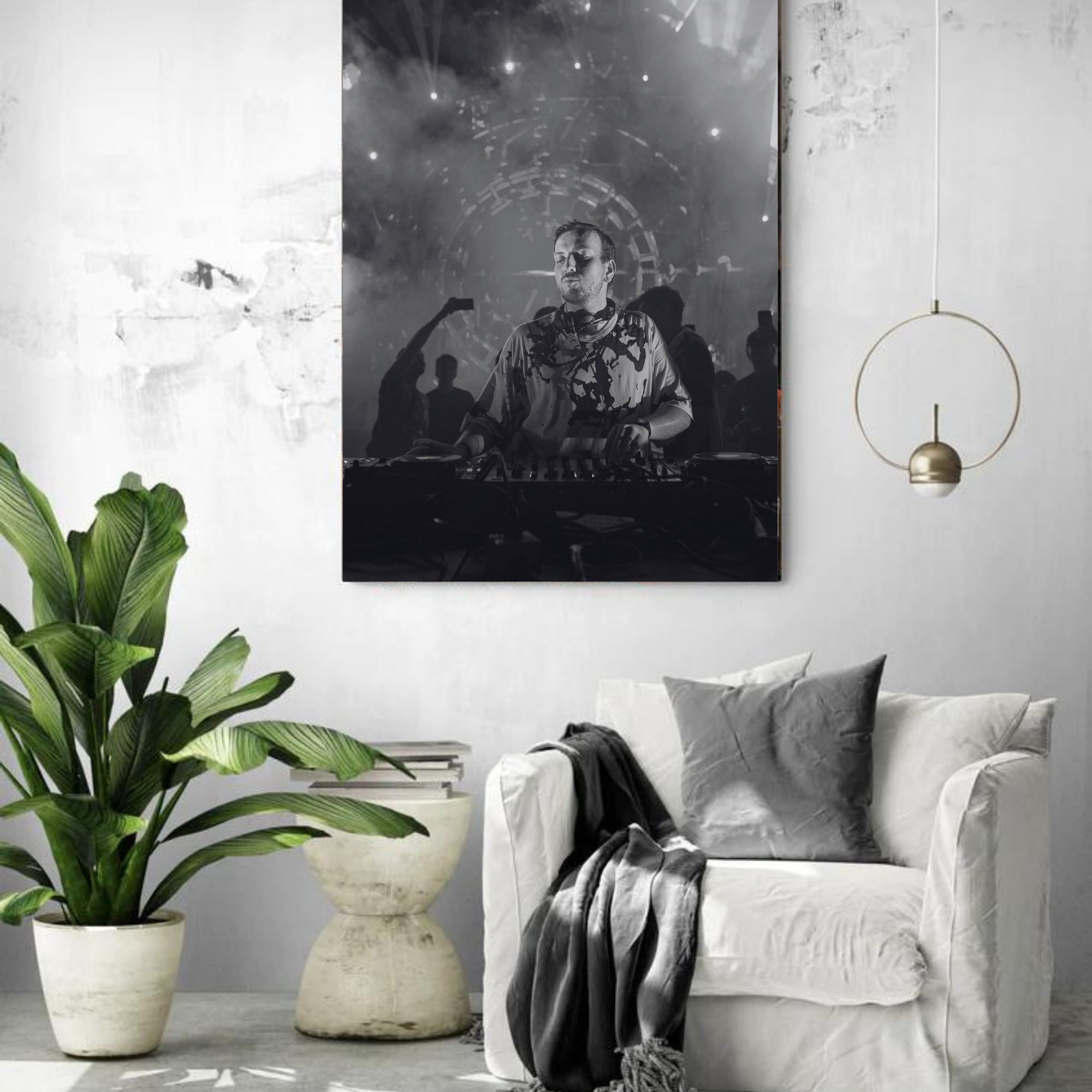 Dj Colyn Techno Music House Music Music Print Set Music Poster Custom ...