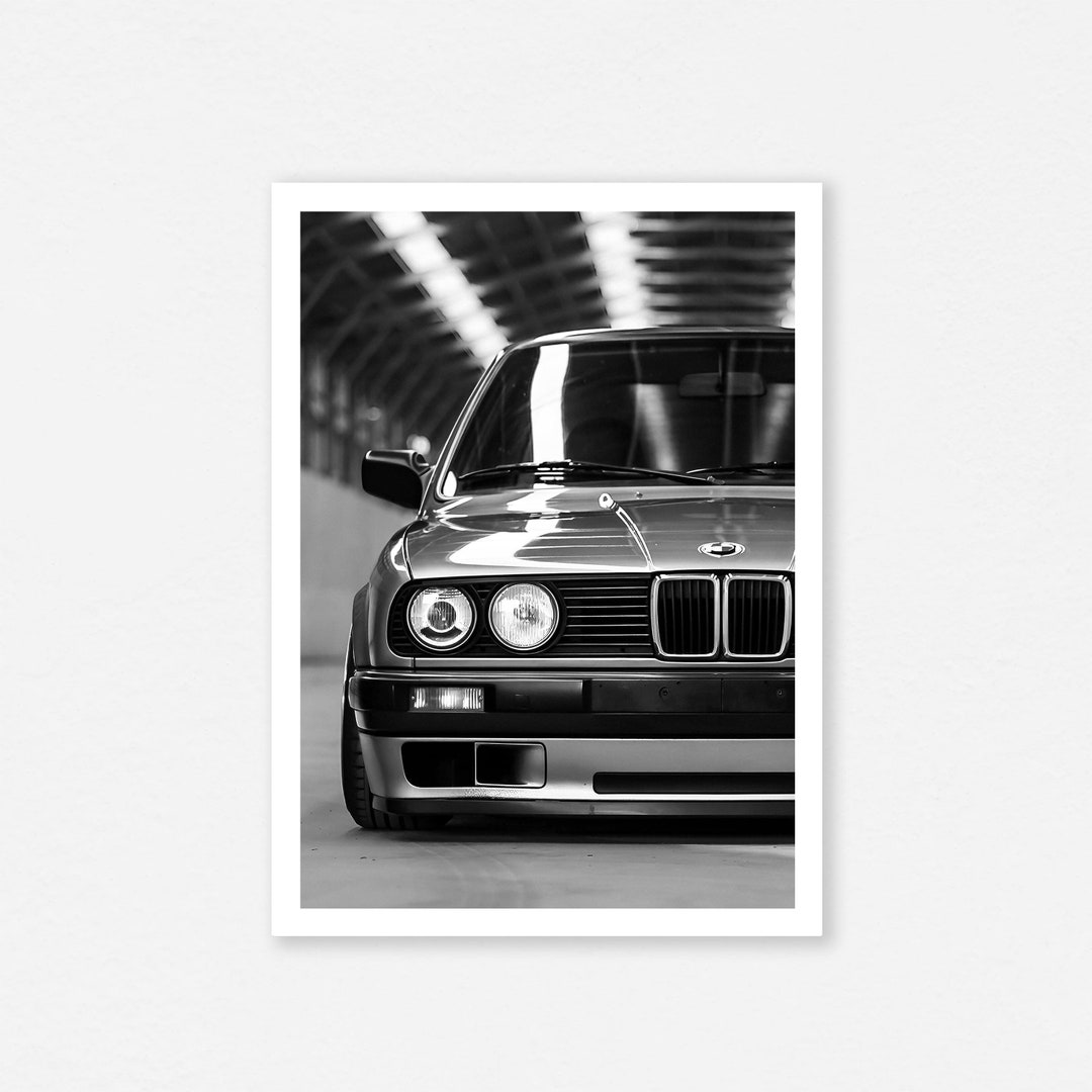 BMW E30 Poster, Bmw M3 Print, Bmw E30 M3, Vintage BMW Print, Old BMW Print, Car Poster,vintage ...