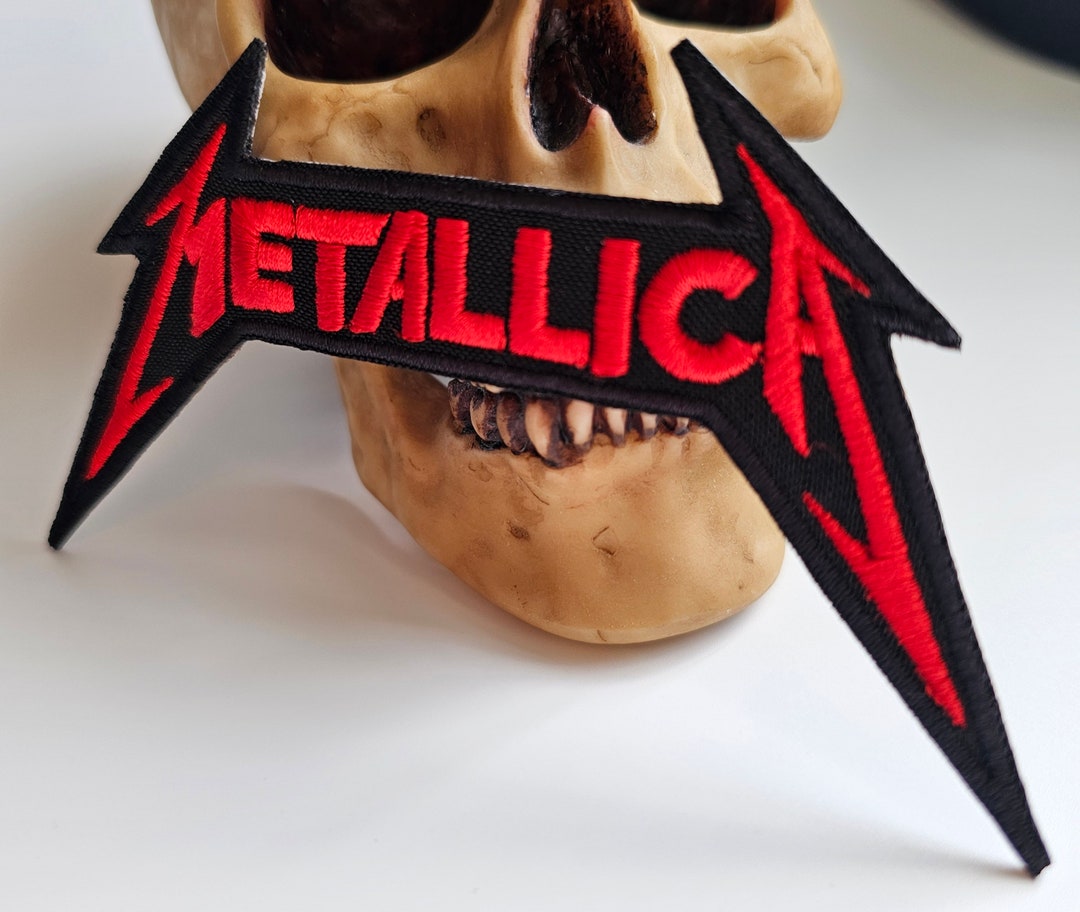 Metallica Patch, Metallica Heavy Metal Band Patch, Heavy Metal Music Patch, Iron on Patch ...