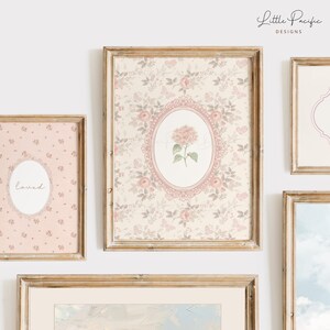 Vintage Nursery Gallery Wall, Vintage Girl Nursery Prints, Cottagecore ...