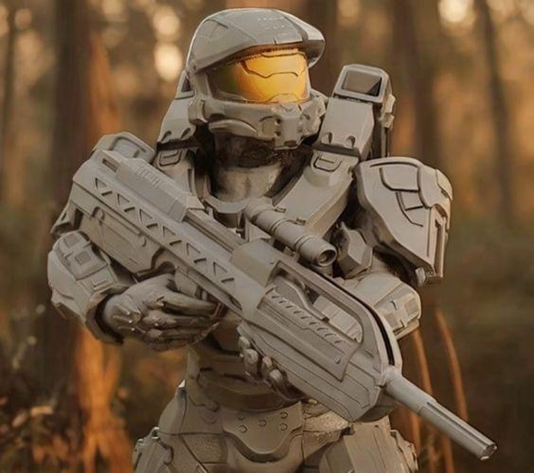Master Chief STL File – 3D Printable Collectible Figure - Etsy UK