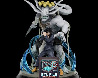 Megumi Fushiguro 3D Printable STL | Jujutsu Kaisen Figure | Anime Model ...
