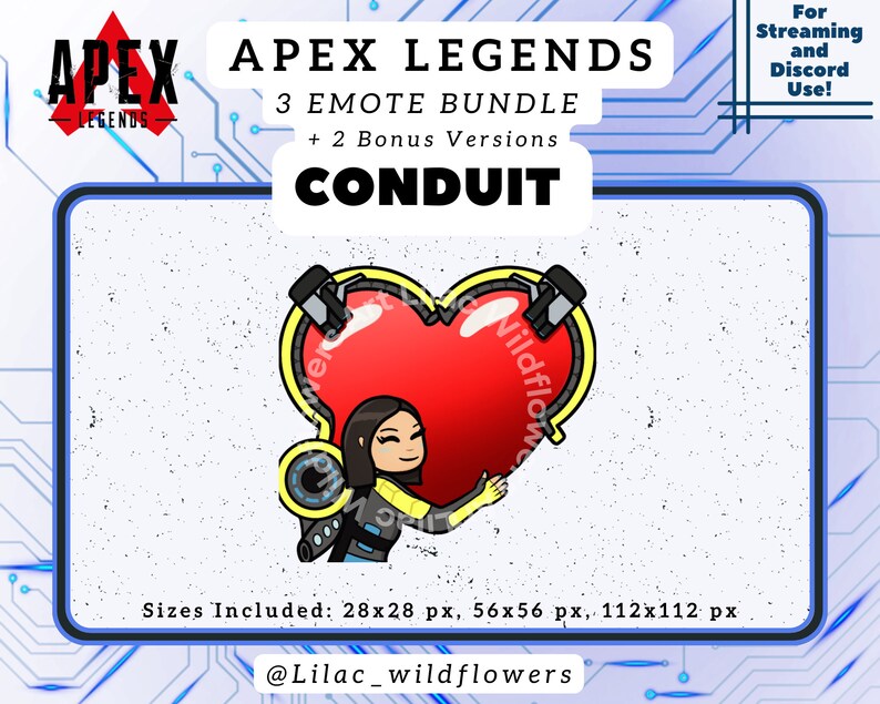 Conduit 3 Emote Bundle With 2 Bonus Versions - Apex Legends! Emotes for ...