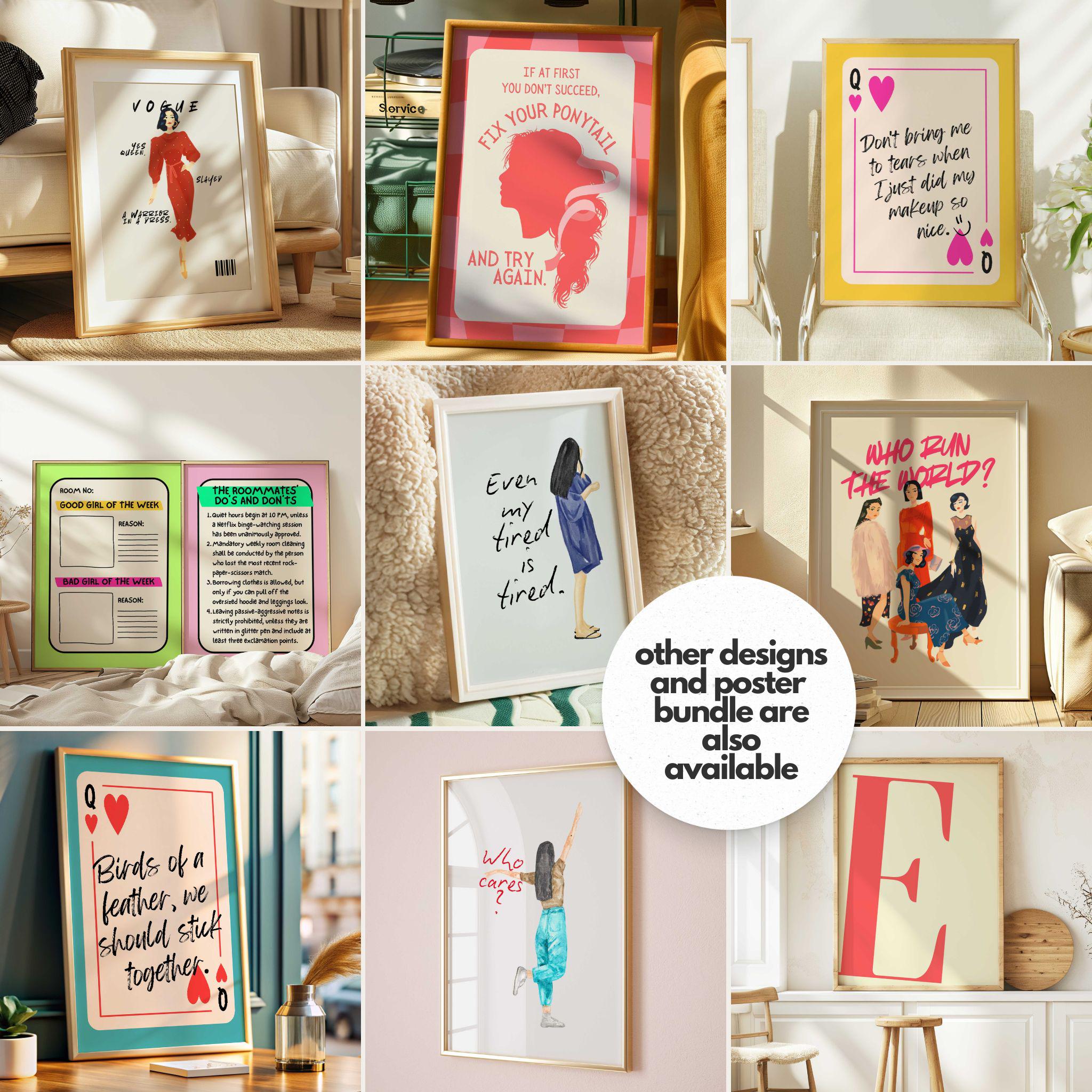 Boombox Radio Poster Watercolor Eclectic Home Decor Aesthetic Pink Wall ...