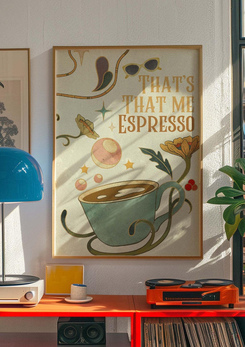Espresso Poster Sabrina Espresso Sabrina Album Dopamine Decor Preppy ...