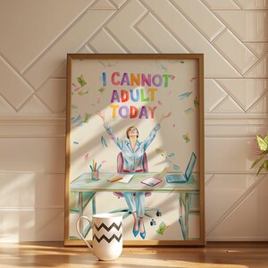 Funny Office Wall Decor Office Posters Funny Cubicle Decor Work From ...