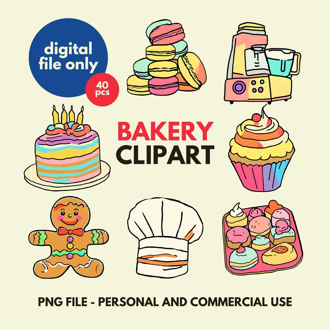 Bakery Doodle Png Bakery Doodle Clipart Kawaii Doodle Clipart Cute ...