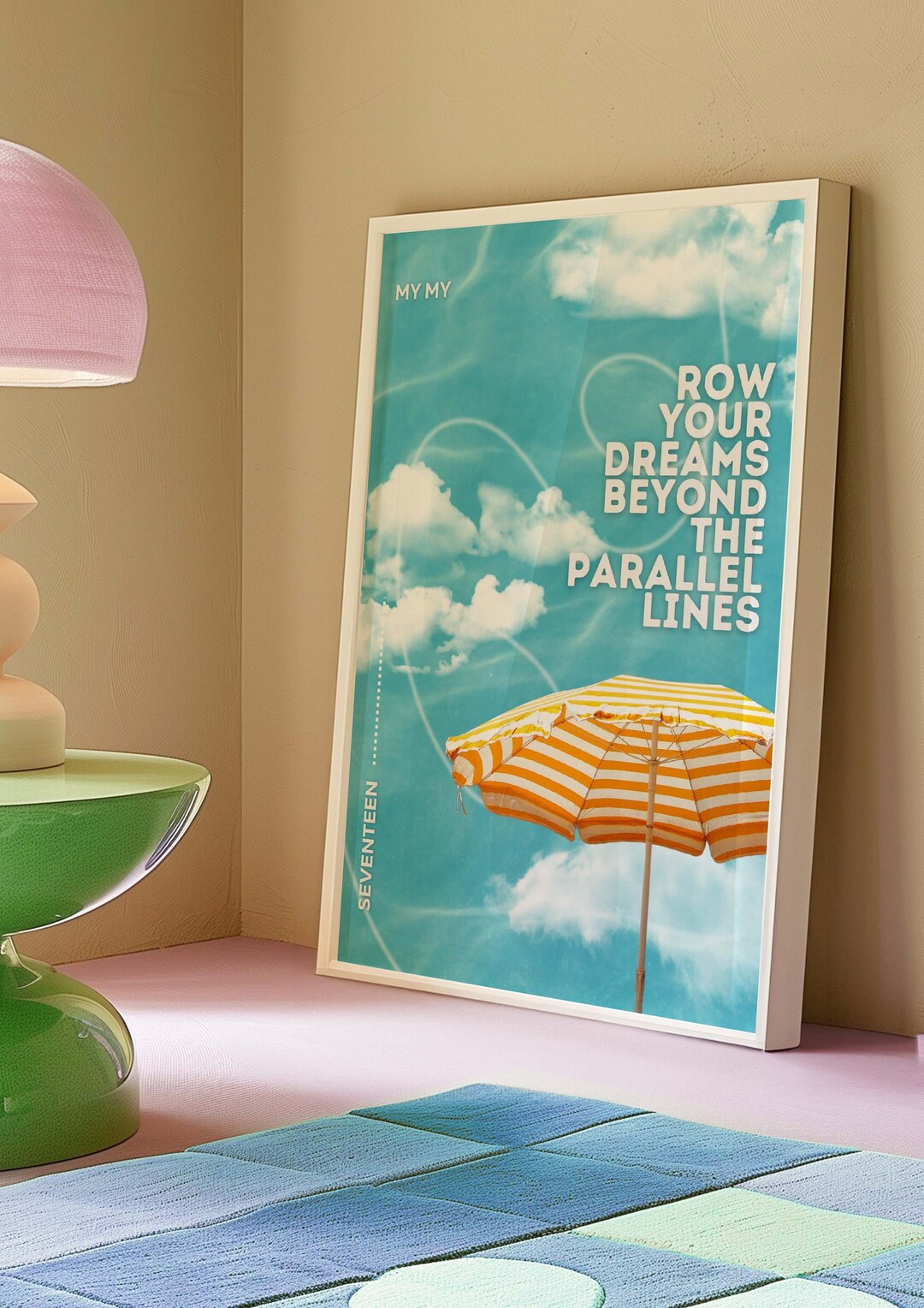 Seventeen My My Poster Seventeen Poster Kpop Poster Kpop Merch ...