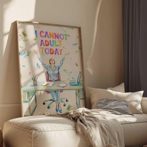 Funny Office Wall Decor Office Posters Funny Cubicle Decor Work From ...