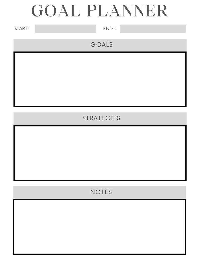 Personal Goals Made Easy Visualize, Track, & Conquer Your Aspirations ...