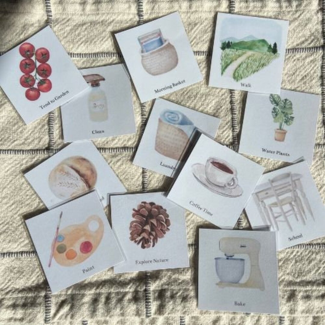 Beautiful Daily Routine Printables, Daily Rhythm, Chore Charts ...