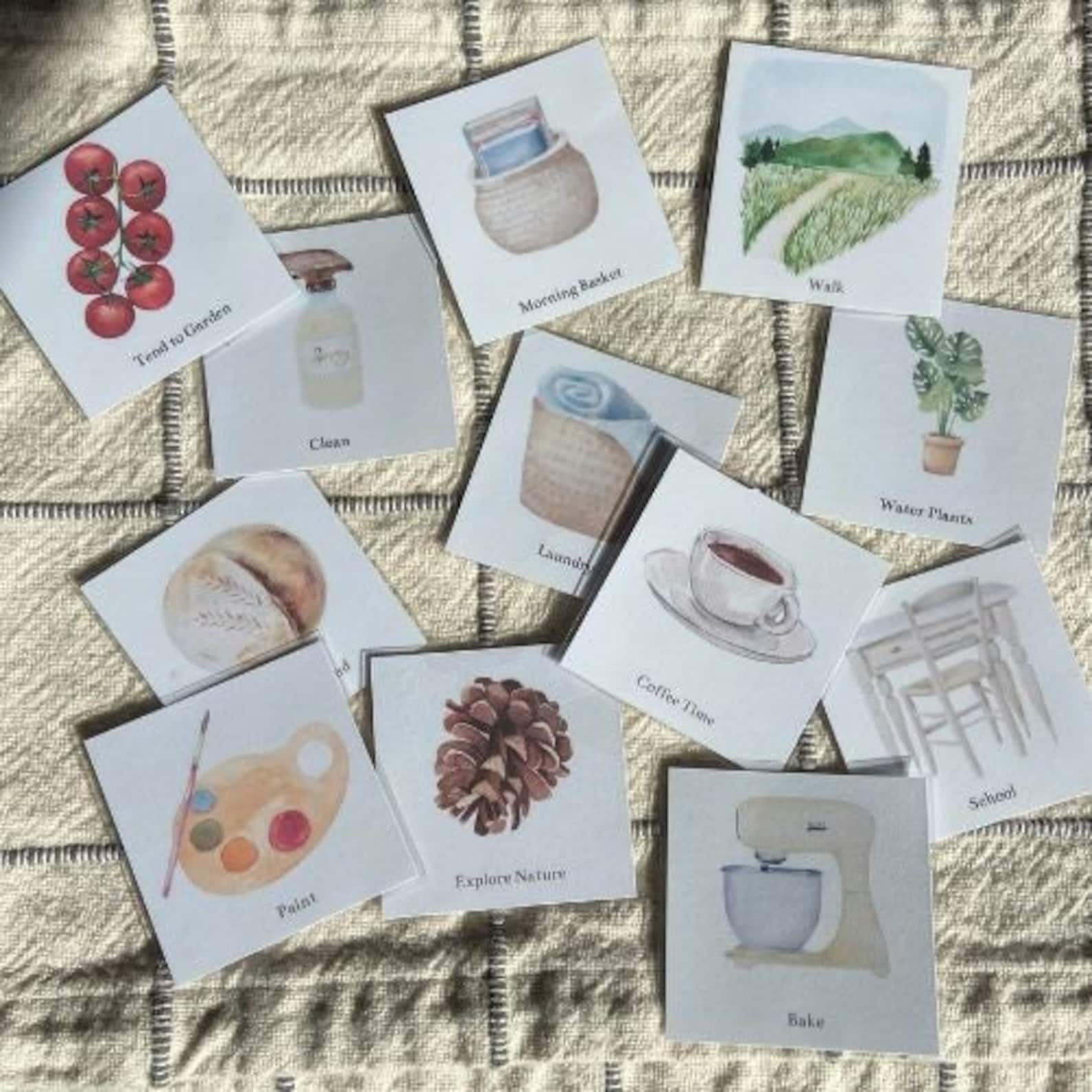 Beautiful Daily Routine Printables, Daily Rhythm, Chore Charts ...