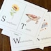 Alphabet Watercolor Notecards Printable Alphabet Cards Beautiful ...