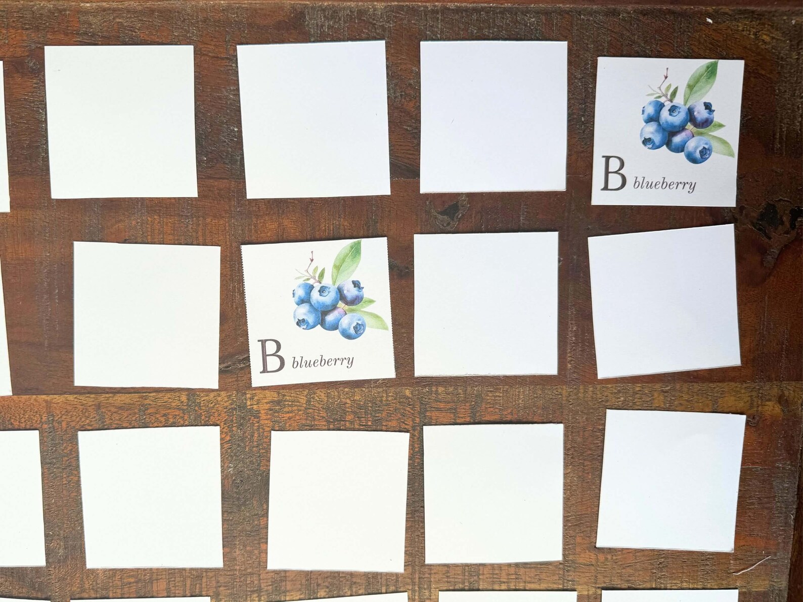 Alphabet Memory Game | Printable Alphabet Cards | Beautiful Watercolor ...