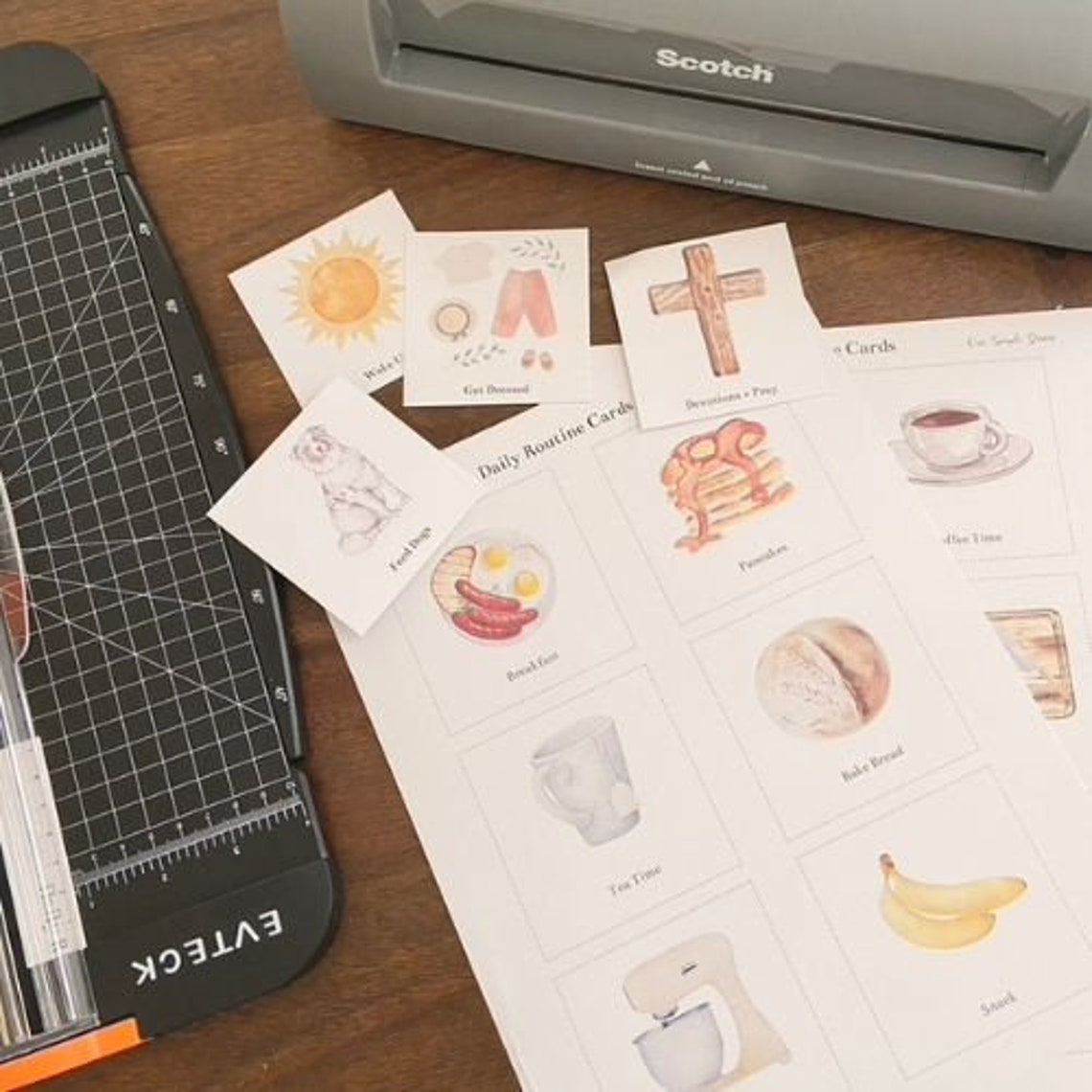Beautiful Daily Routine Printables, Daily Rhythm, Chore Charts ...