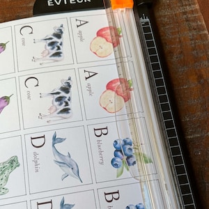 Alphabet Memory Game | Printable Alphabet Cards | Beautiful Watercolor ...
